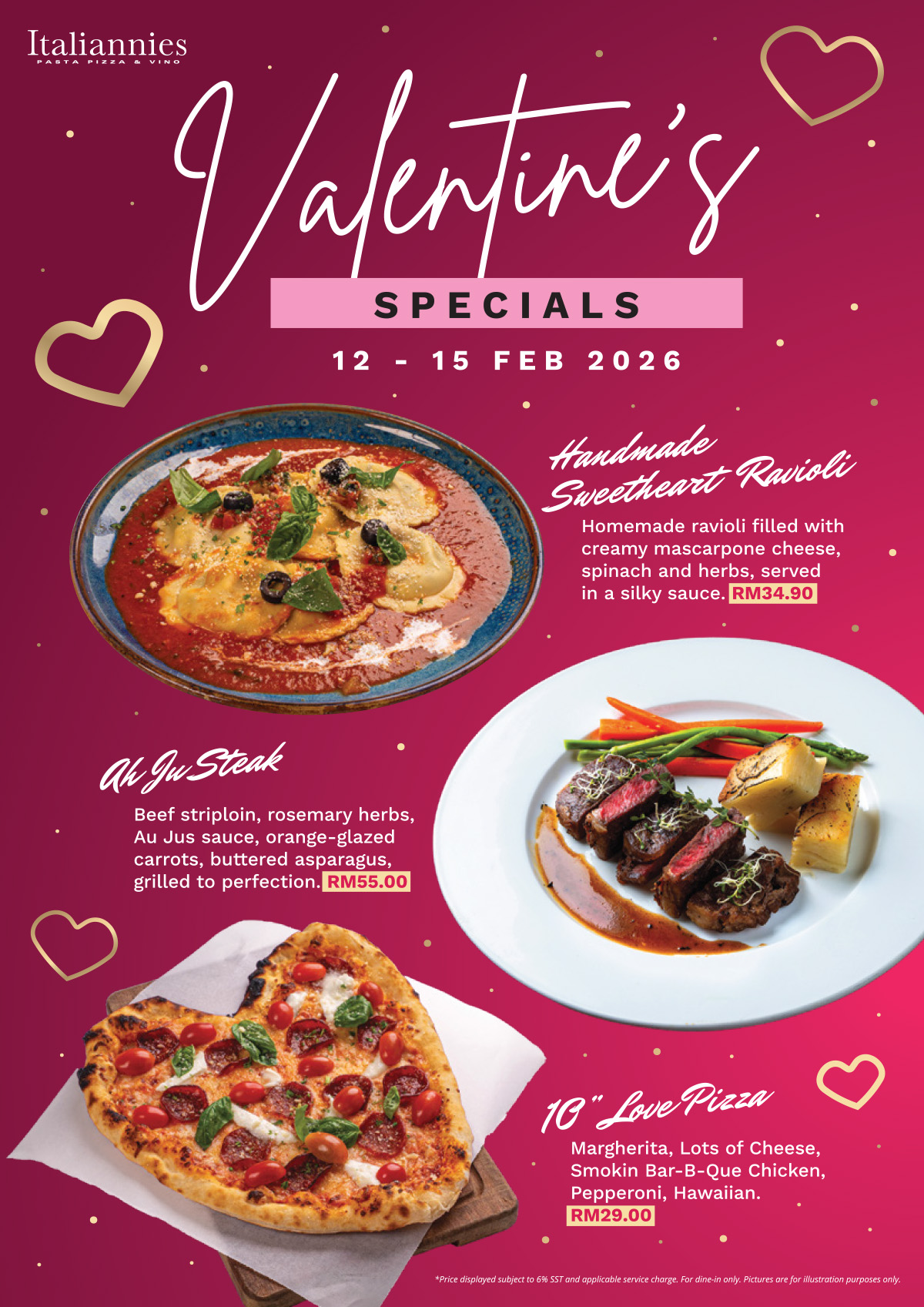 Valentine's Specials | Italiannies